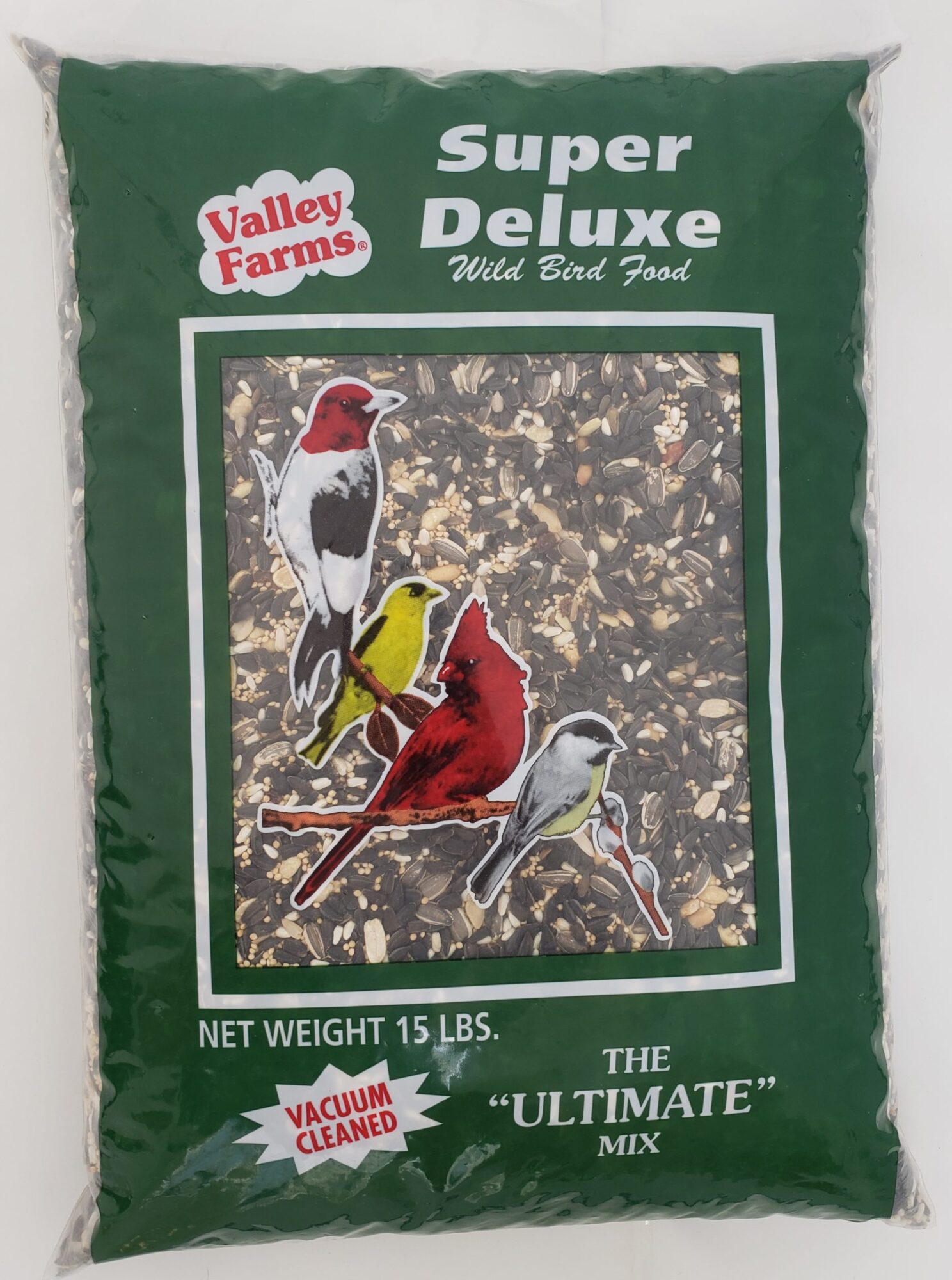 Super Deluxe Wild Bird Food 15lb Bag - Dees' Nursery