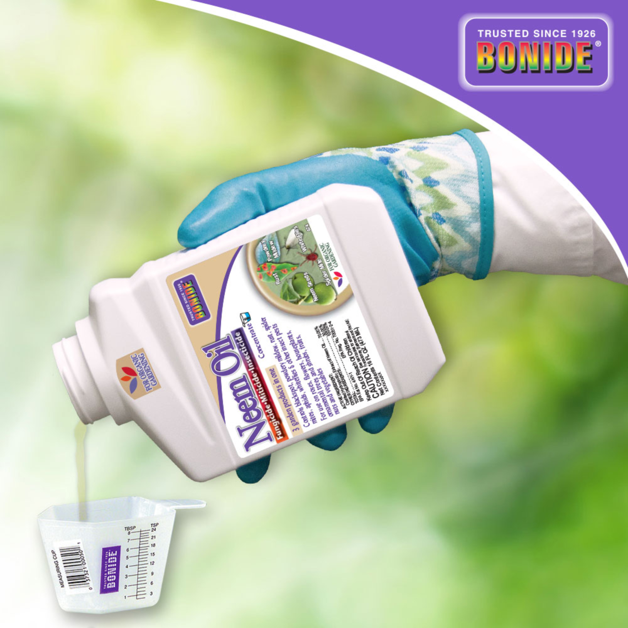 Bonide Neem Oil Fungicide, Miticide, & Insecticide Concentrate - Dees ...